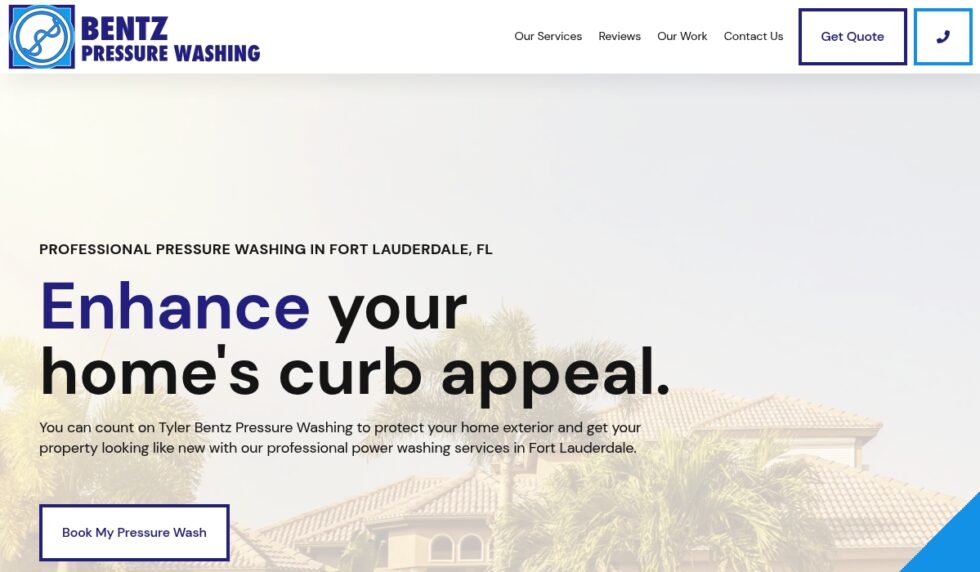 Tyler Bentz Pressure Washing Reviews